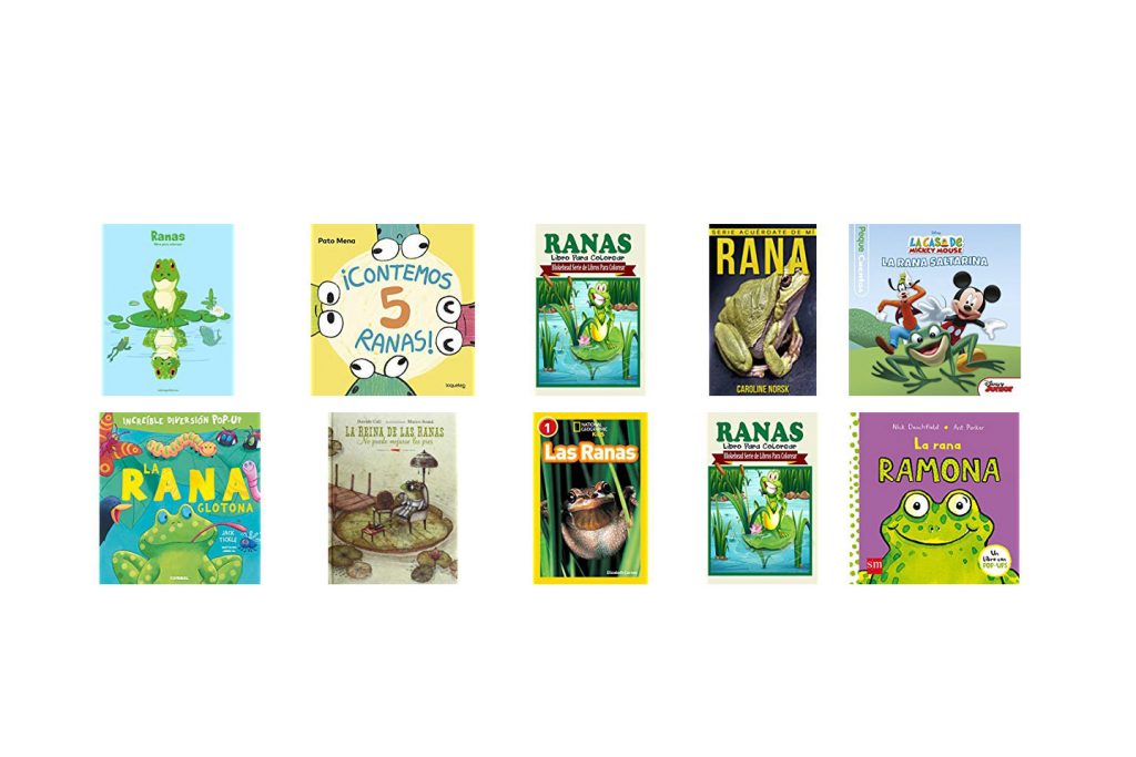 Libros de ranas Gran colección de libros CONRANAS.ES