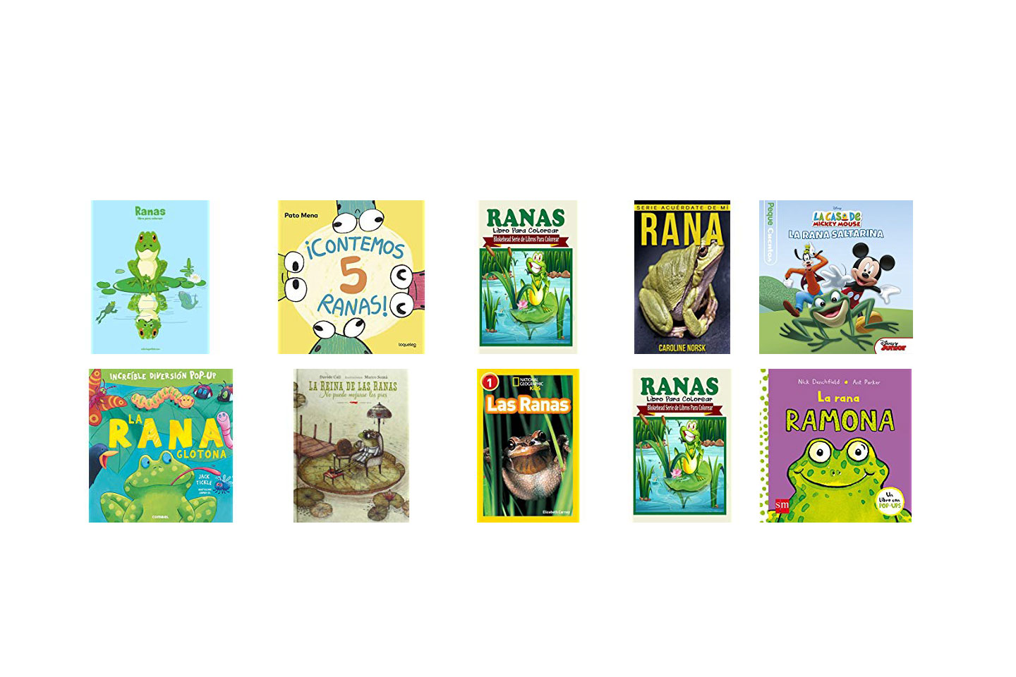 Libros de ranas Gran colección de libros CONRANAS.ES